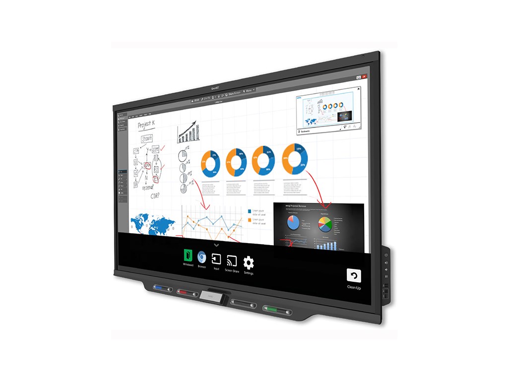 SMARTBOARD SBID-7075P 7000 Pro Series Interactive Display - 75", 4K ...