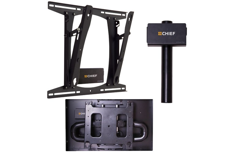 Chief PACPC1 Power Filter Kit, Black | Touchboards