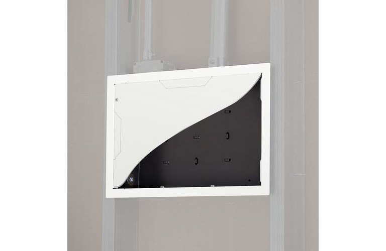 Chief PAC525F-G In-Wall Storage Box, 9" x 14.25" x 3.9" - Black ...