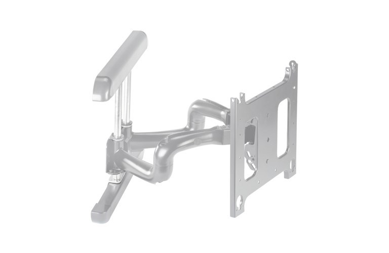 Chief PNRUB-G Large Flat Panel Swing Arm Wall Display Mount - 25 ...