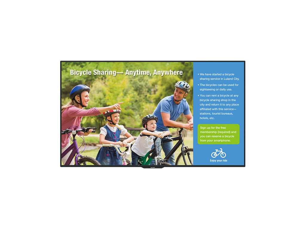 Sharp PN-UH601 60-inch Professional LCD Display | Touchboards