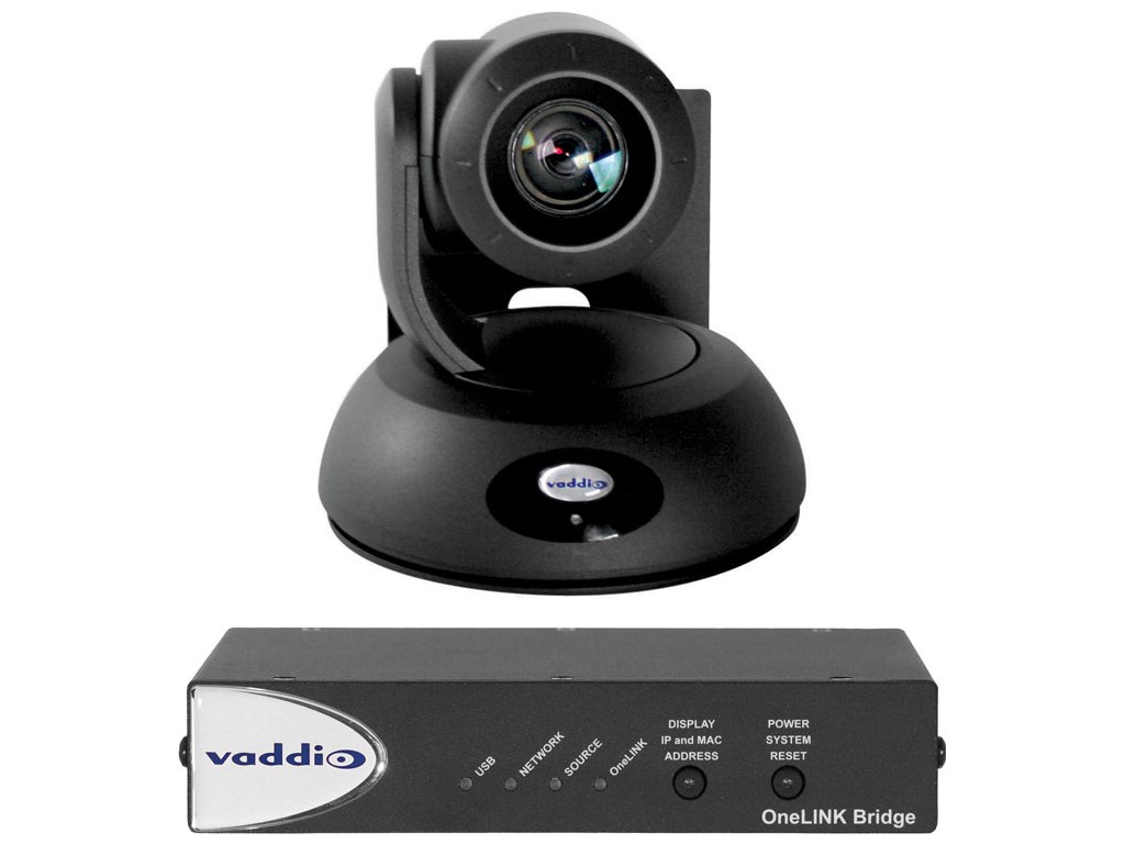 vaddio 999-9963-200 RoboSHOT 30 HDBT OneLINK Bridge System (Black ...